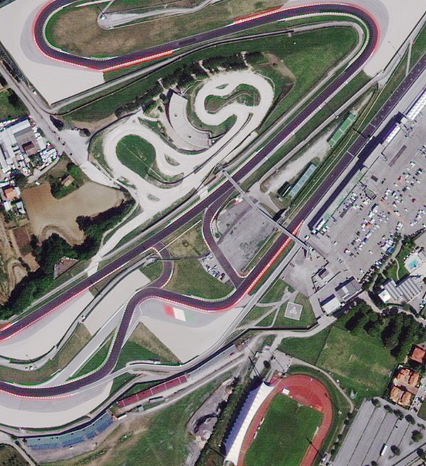 TripleSat Satellite Image of Misano Italy | Satellite Imaging Corp