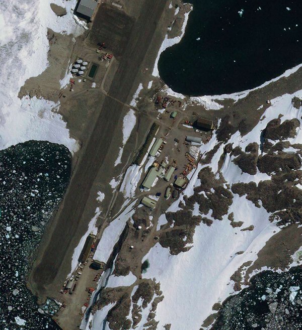 GeoEye-1 Satellite Image Rothera Research Station | Satellite Imaging Corp