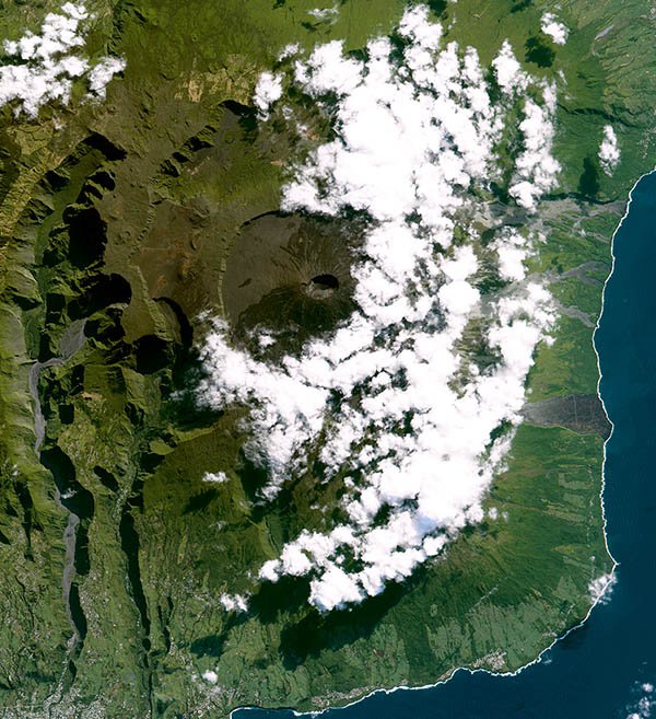 SPOT-7 Satellite Image Reunion Island | Satellite Imaging Corp