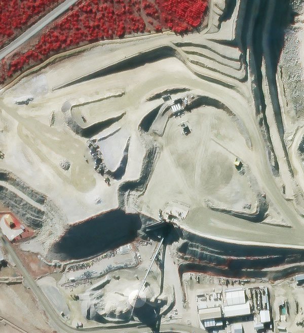 SkySat Satellite Image Gold Mine Turkey | Satellite Imaging Corp