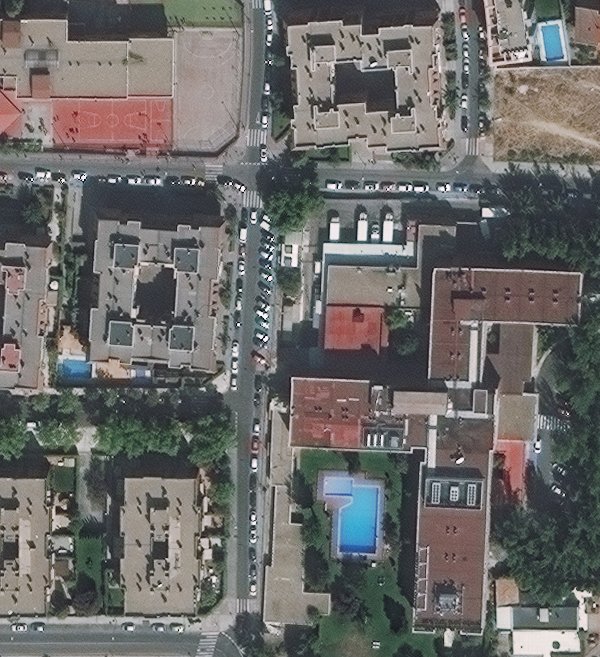 Satellite Image of Madrid, Spain | Satellite Imaging Corp