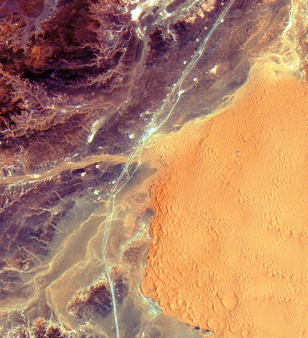 Sentinel-2A Satellite Image Central Algeria | Satellite Imaging Corp