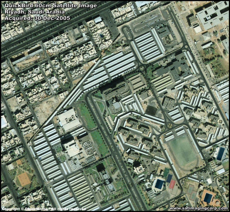QuickBird Satellite Image of Riyadh, Saudi Arabia | Satellite Imaging Corp