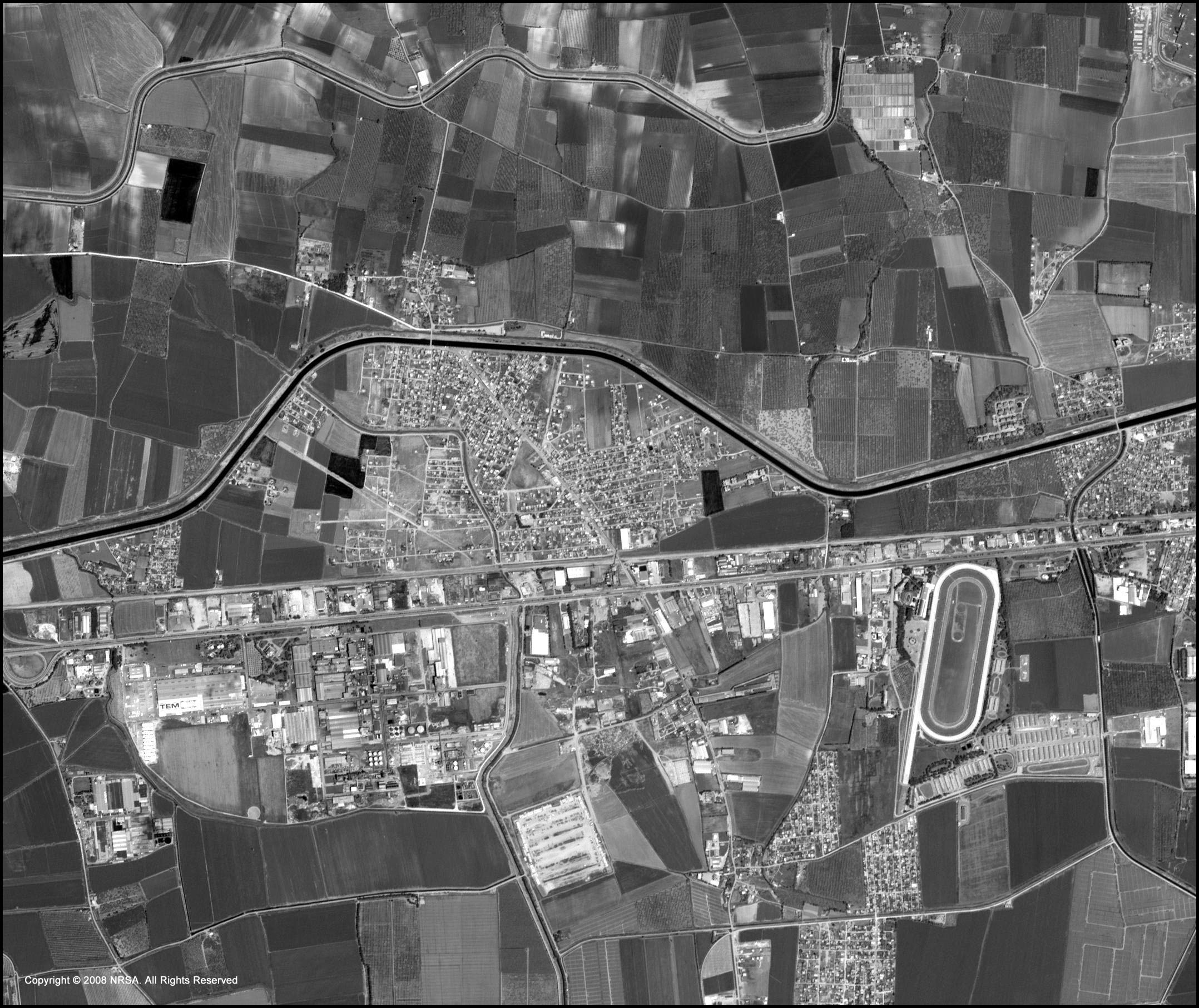 CARTOSAT-1 Satellite Image of Adana, Turkey | Satellite Imaging Corp