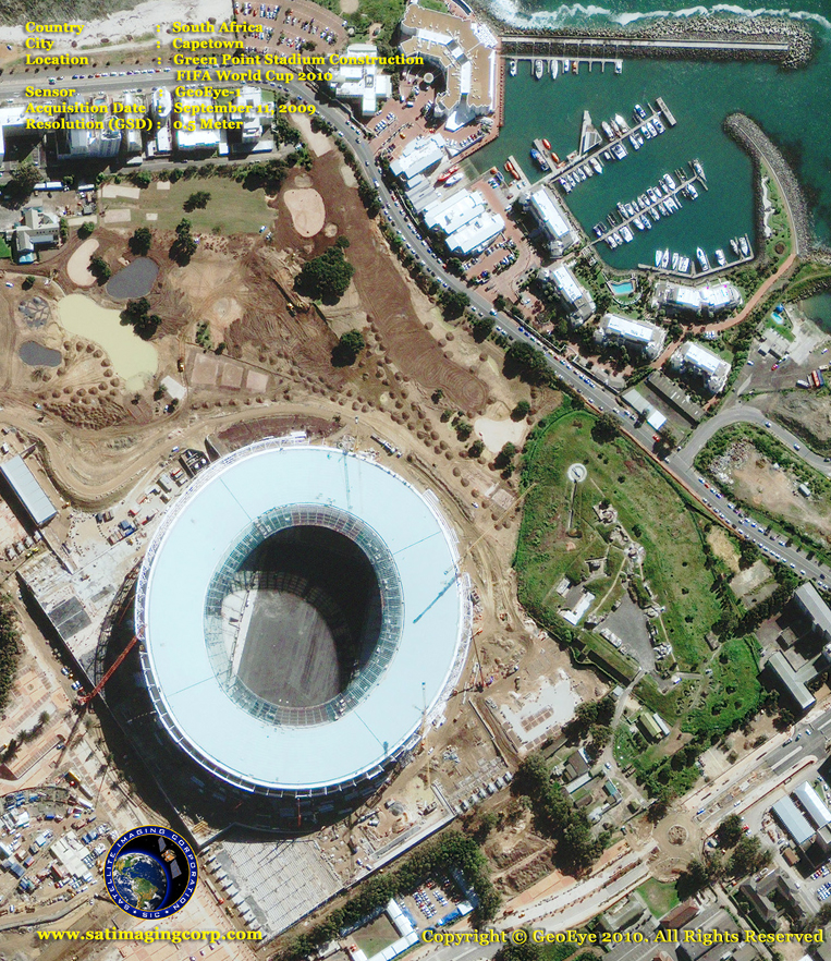 GeoEye-1 Satellite Image FIFA World Cup | Satellite Imaging Corp