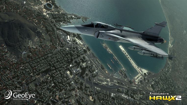 GeoEye-1 Image H.A.W.X. 2 Video Game | Satellite Imaging Corp