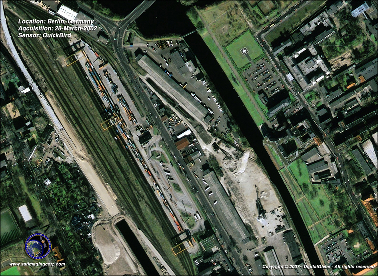QuickBird Satellite Image of Berlin, Germany | Satellite Imaging Corp