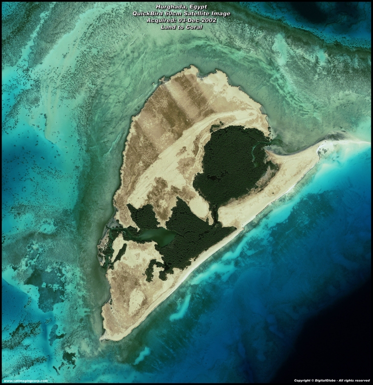 QuickBird Satellite Image Hurghada, Egypt | Satellite Imaging Corp