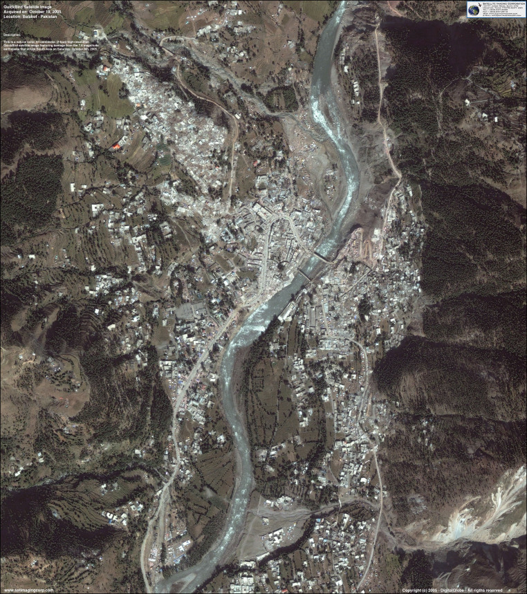 QuickBird Satellite Image of Balakot, Pakistan | Satellite Imaging Corp