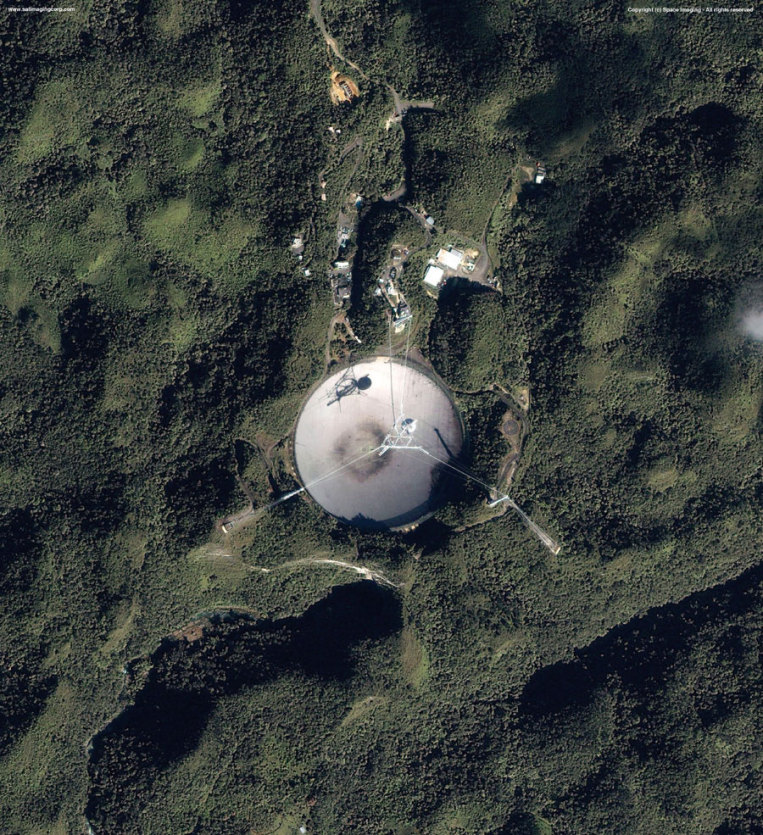 Satellite Image of Puerto Rico | Satellite Imaging Corp